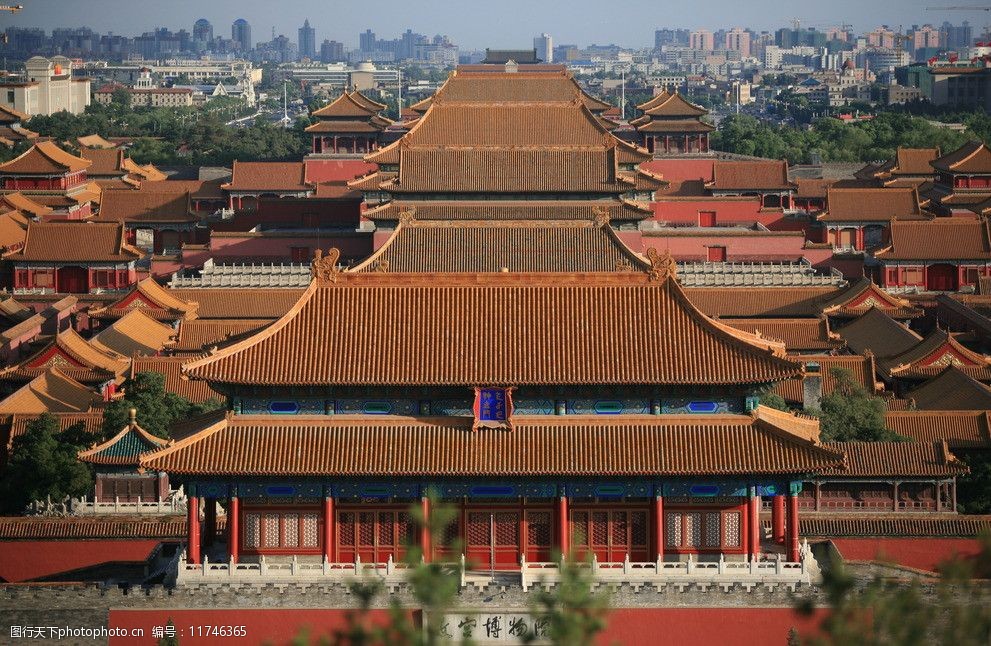 故宫全景图片图片-图行天下素材网